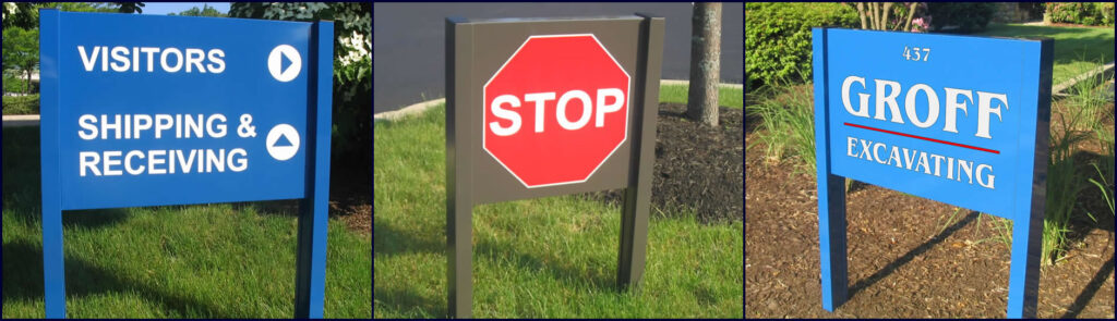 Versatech 2 | Aluminum Post & Panel Signs | 1-800-210-7446